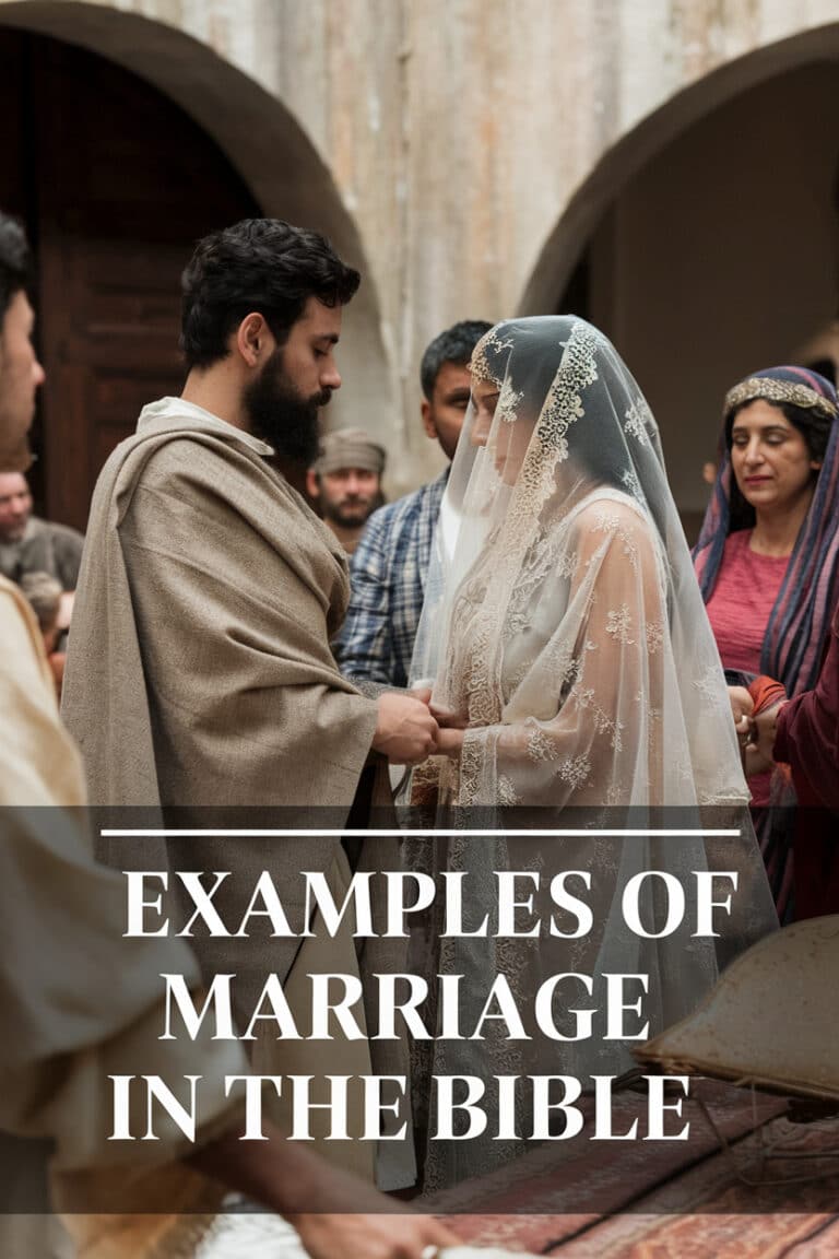 Examples of Marriage in The Bible