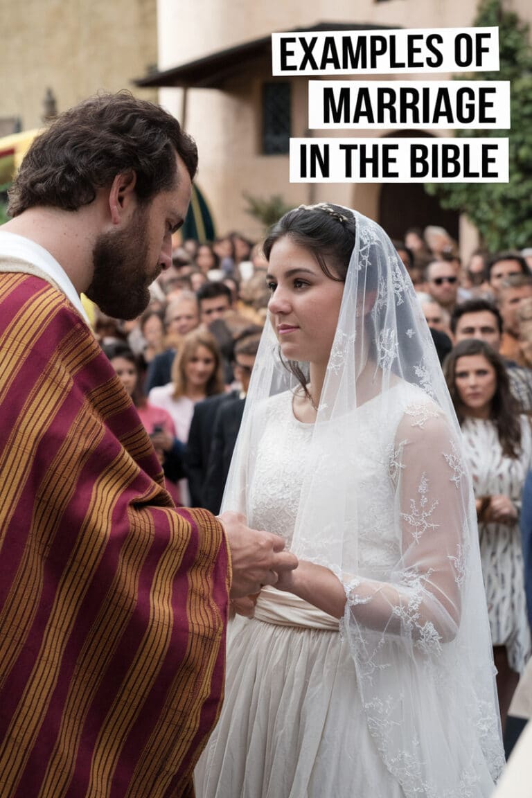 Examples of Marriage in The Bible