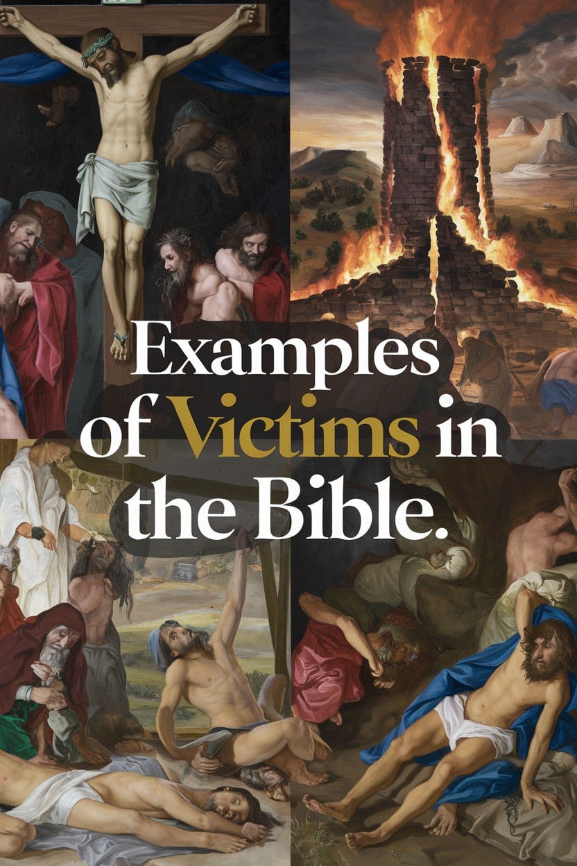 Faith Through Trials: Inspiring Biblical Victims' Stories