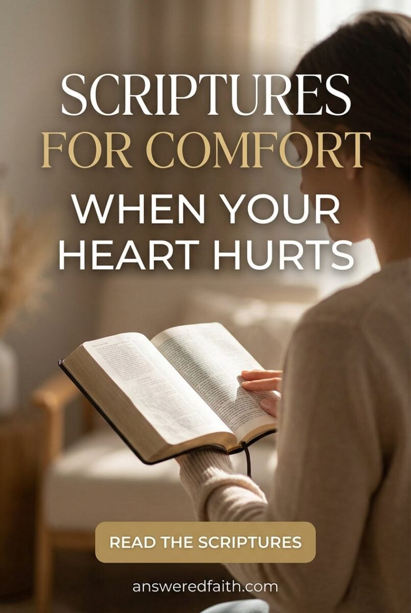 20 Comforting Bible Verses for When Your Heart Hurts