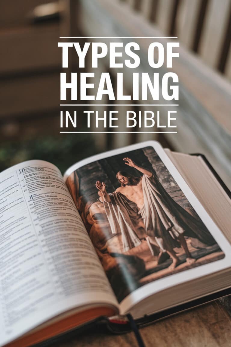 Types of Healing in the Bible: Beyond Physical Wellness