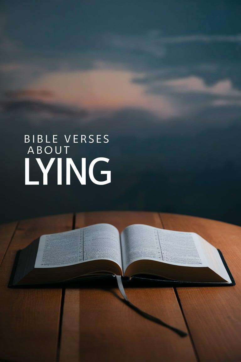 Biblical Insights: 20 Verses on the Consequences of Lying