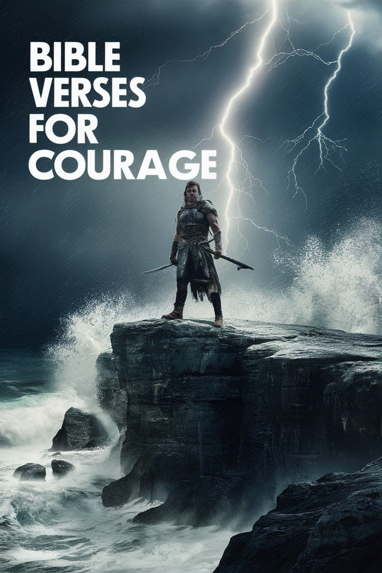 20 Inspiring Bible Verses about Courage for Overcoming Life's Challenges