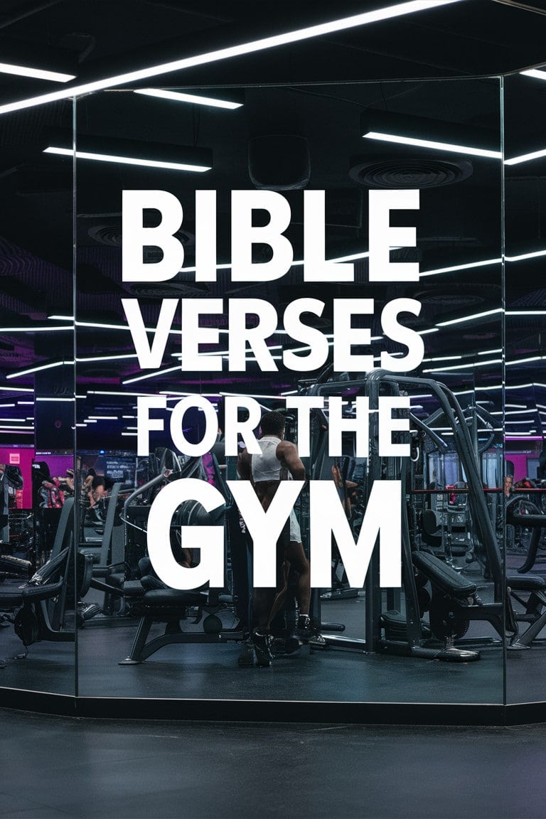 Get Fit and Inspired with 20 Bible Verses for Gym Motivation!