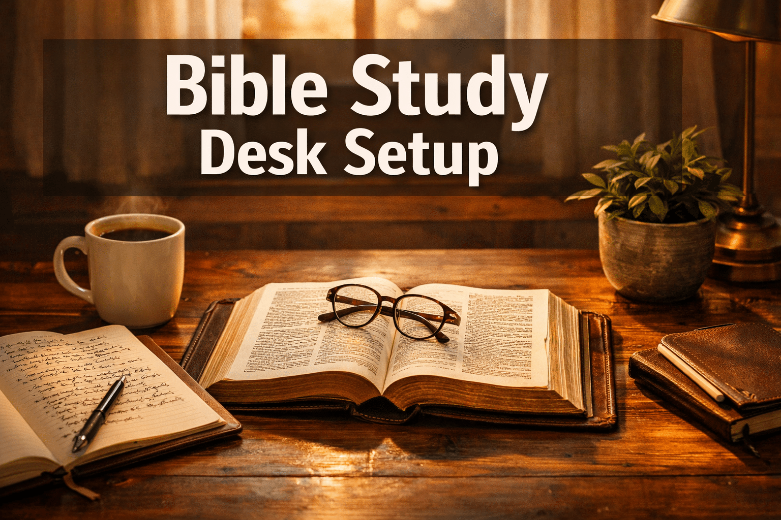 Create Your Sacred Space: Bible Study Desk Setup Guide