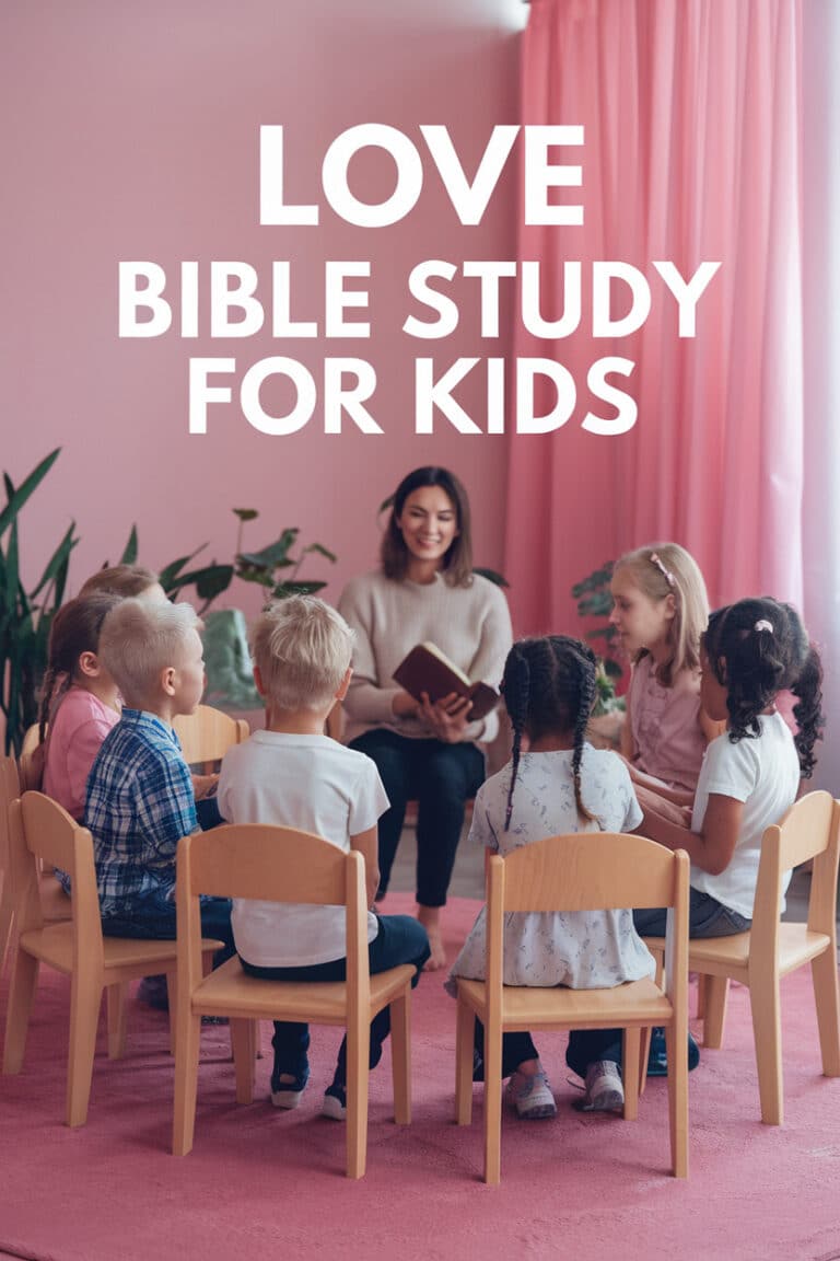 Nurturing God's Love in Children: Fun Bible Study Ideas