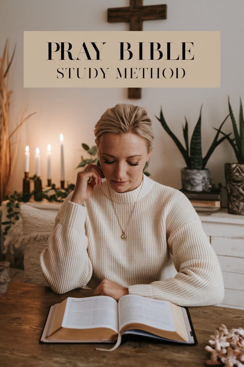Deepen Your Faith with the PRAY Bible Study Method