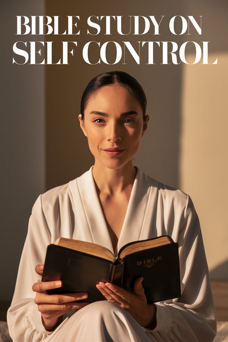 Cultivating Self-Control: Bible Study on Discipline & Growth