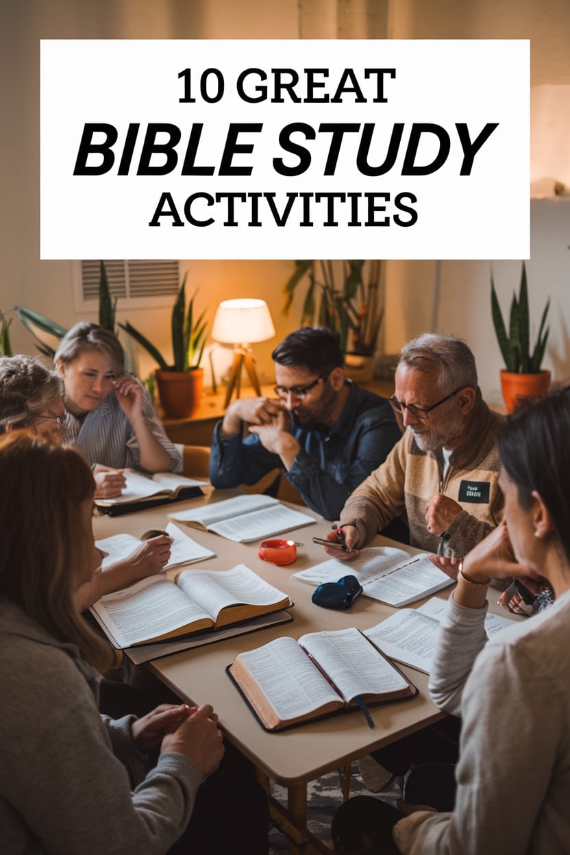 Engage Your Faith: 10 Bible Study Activities for Deepening Connection