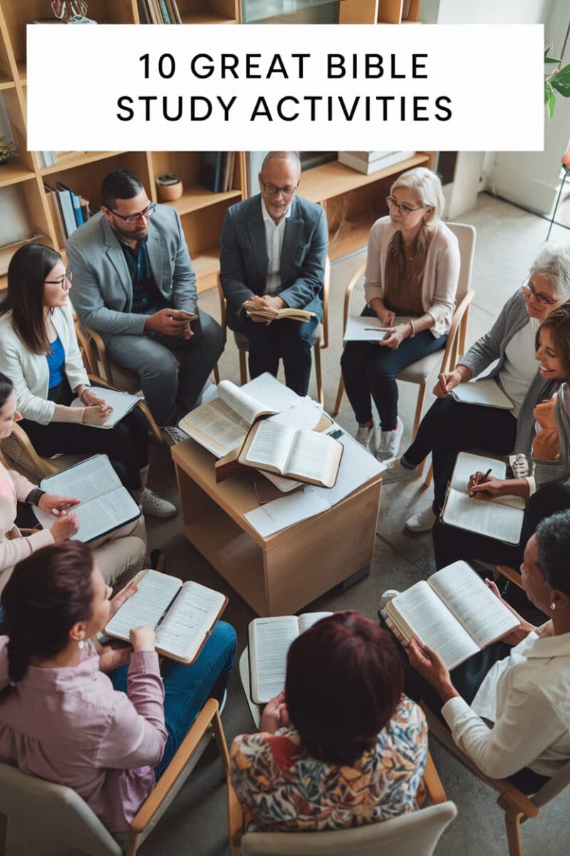 Engage Your Faith: 10 Bible Study Activities for Deepening Connection
