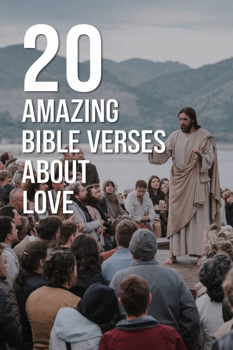 20 Inspiring Bible Verses About Love