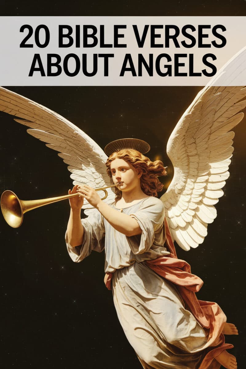 20 Uplifting Bible Verses About Angels for Inspiration