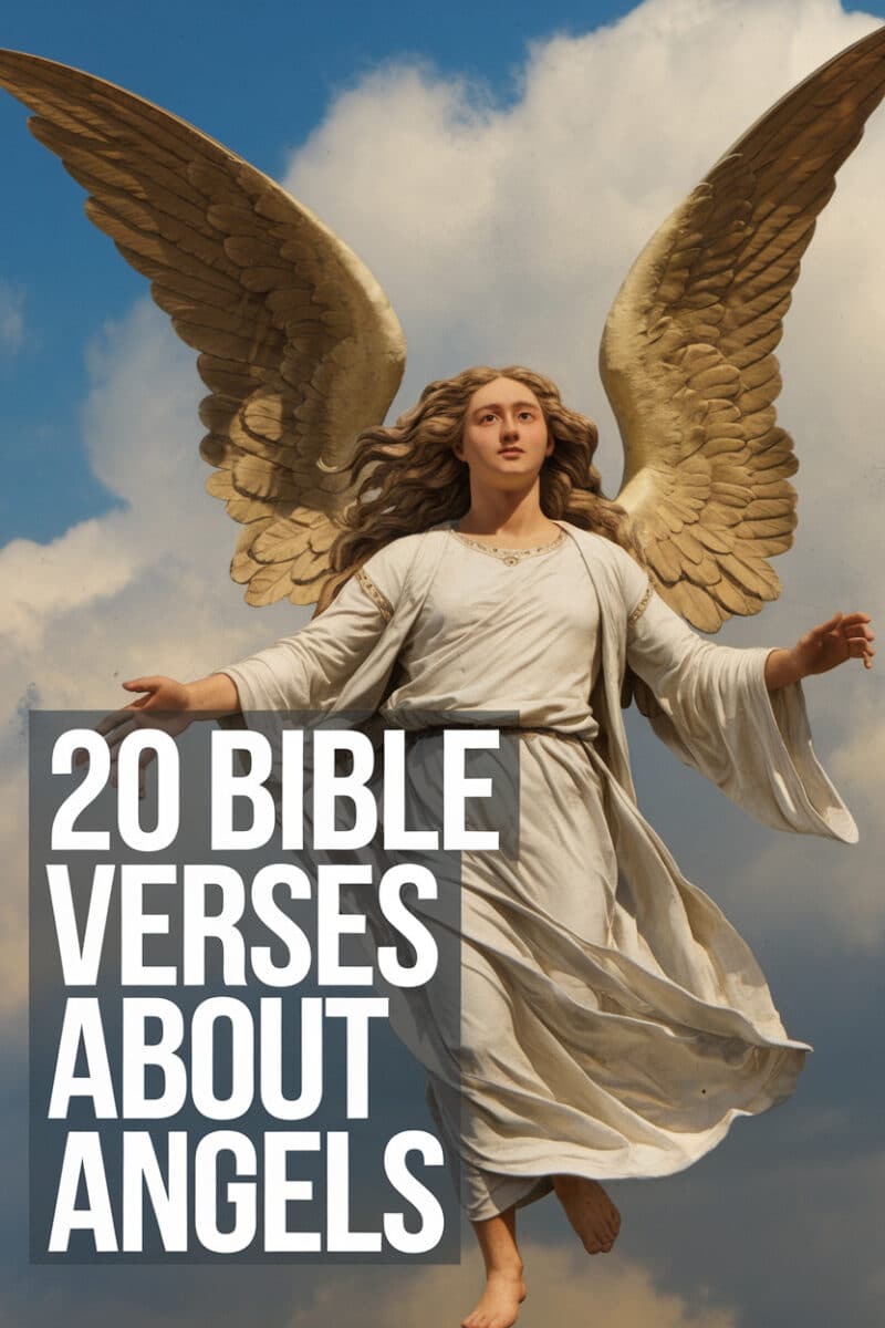 20 Uplifting Bible Verses About Angels for Inspiration
