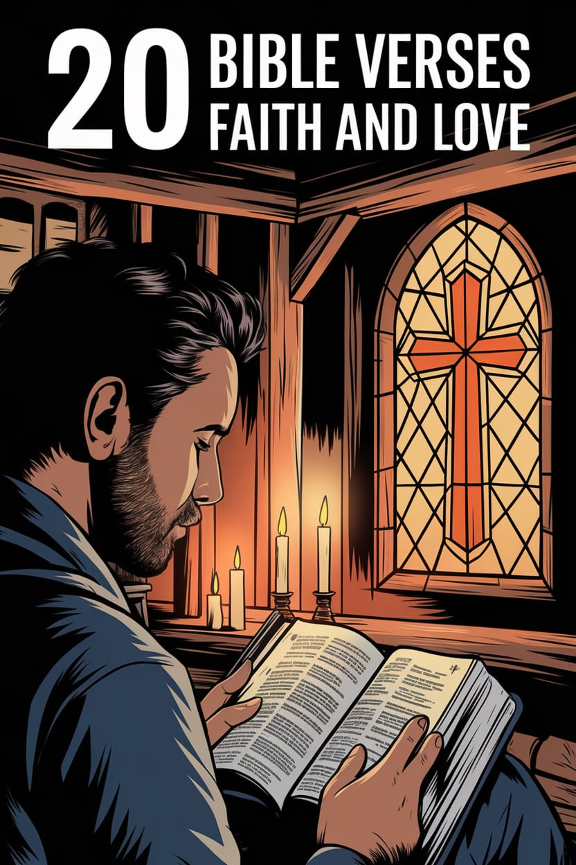 Embracing Love and Faith: 20 Inspiring Bible Verses