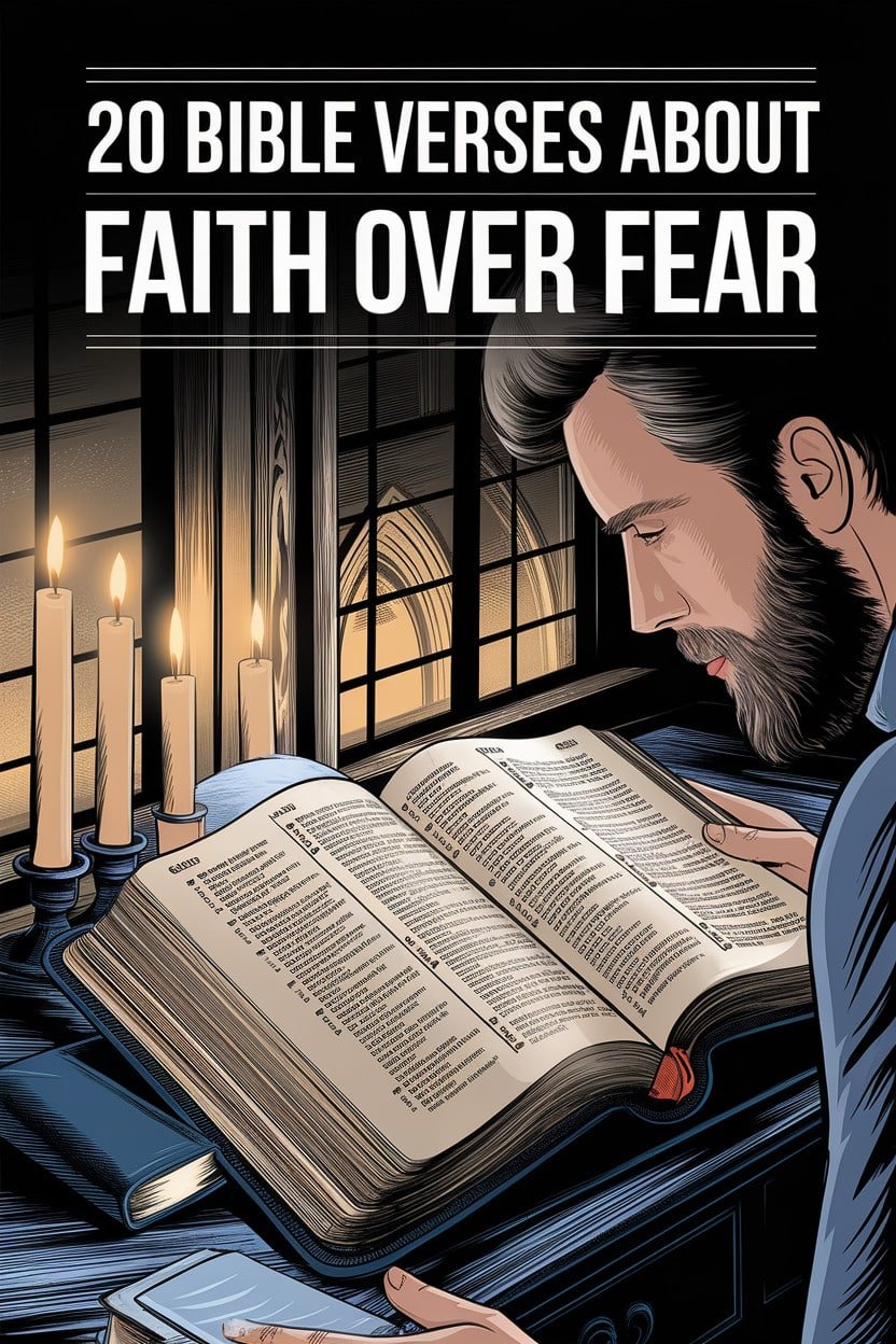 Empowering Bible Verses to Conquer Fear & Live by Faith