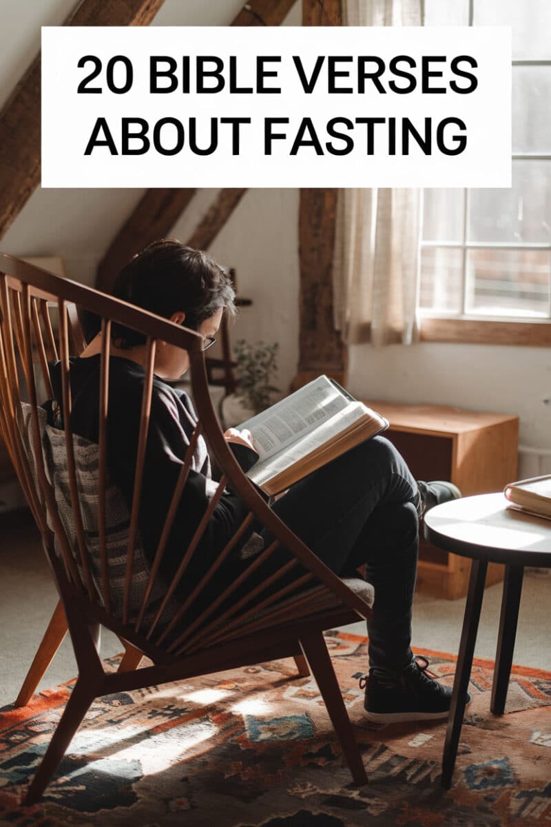 20 Inspiring Bible Verses on Fasting for Spiritual Growth