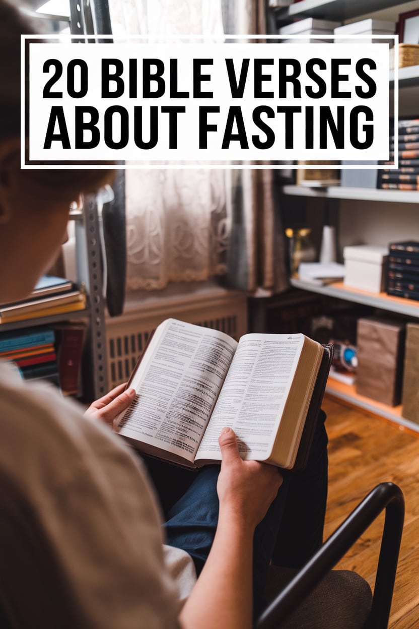 20 Inspiring Bible Verses on Fasting for Spiritual Growth