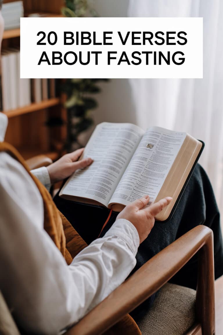 20 Inspiring Bible Verses on Fasting for Spiritual Growth