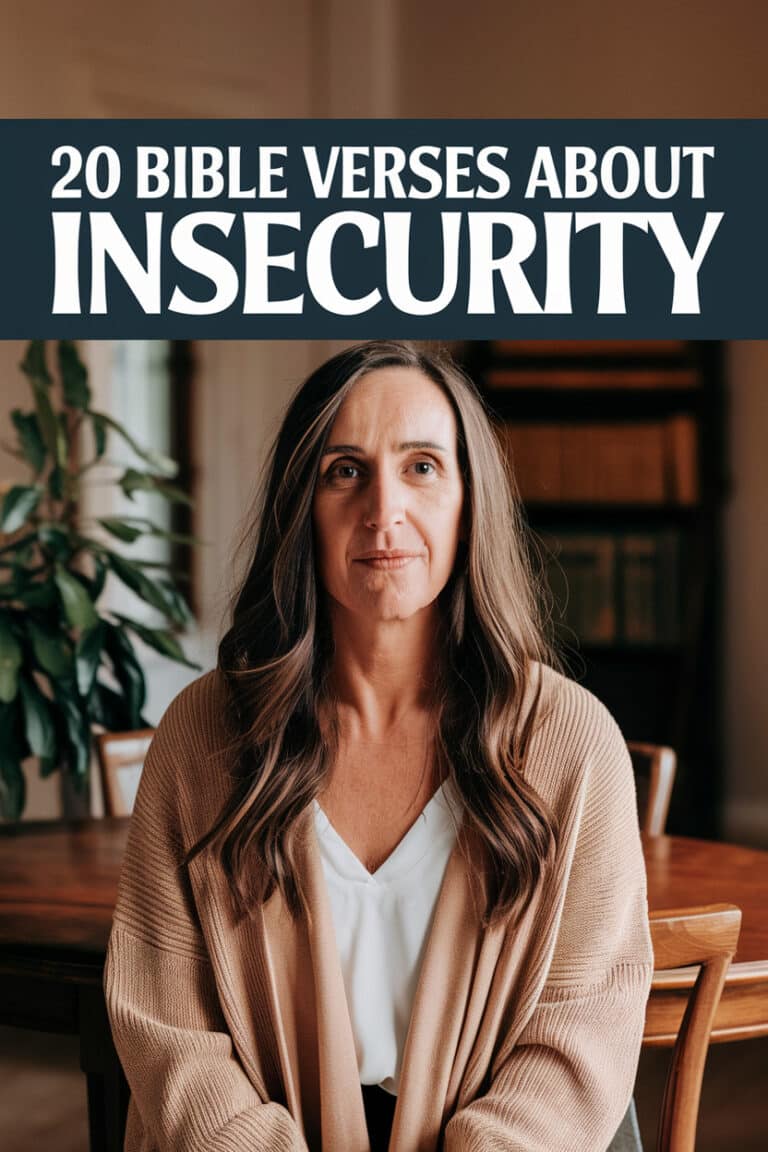 20 Uplifting Bible Verses to Overcome Insecurity