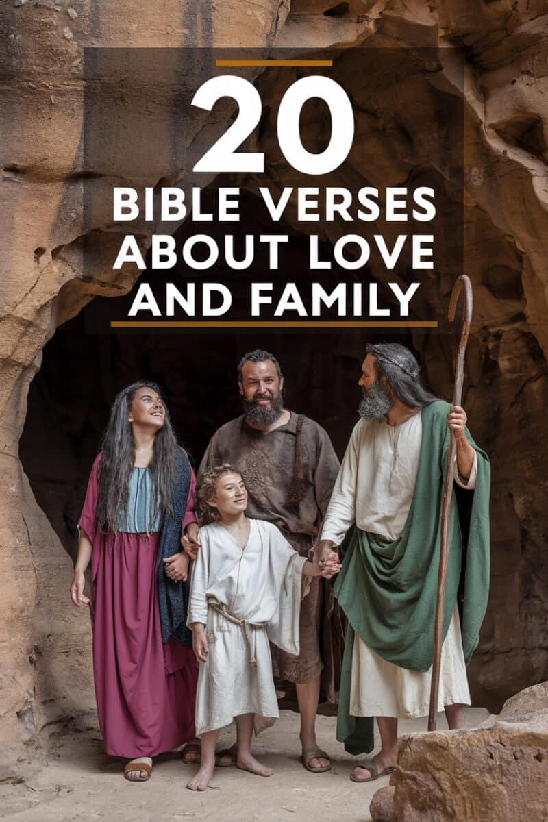 20 Bible Verses for Godly Love & Healthy Families | Unlock Scripture's ...