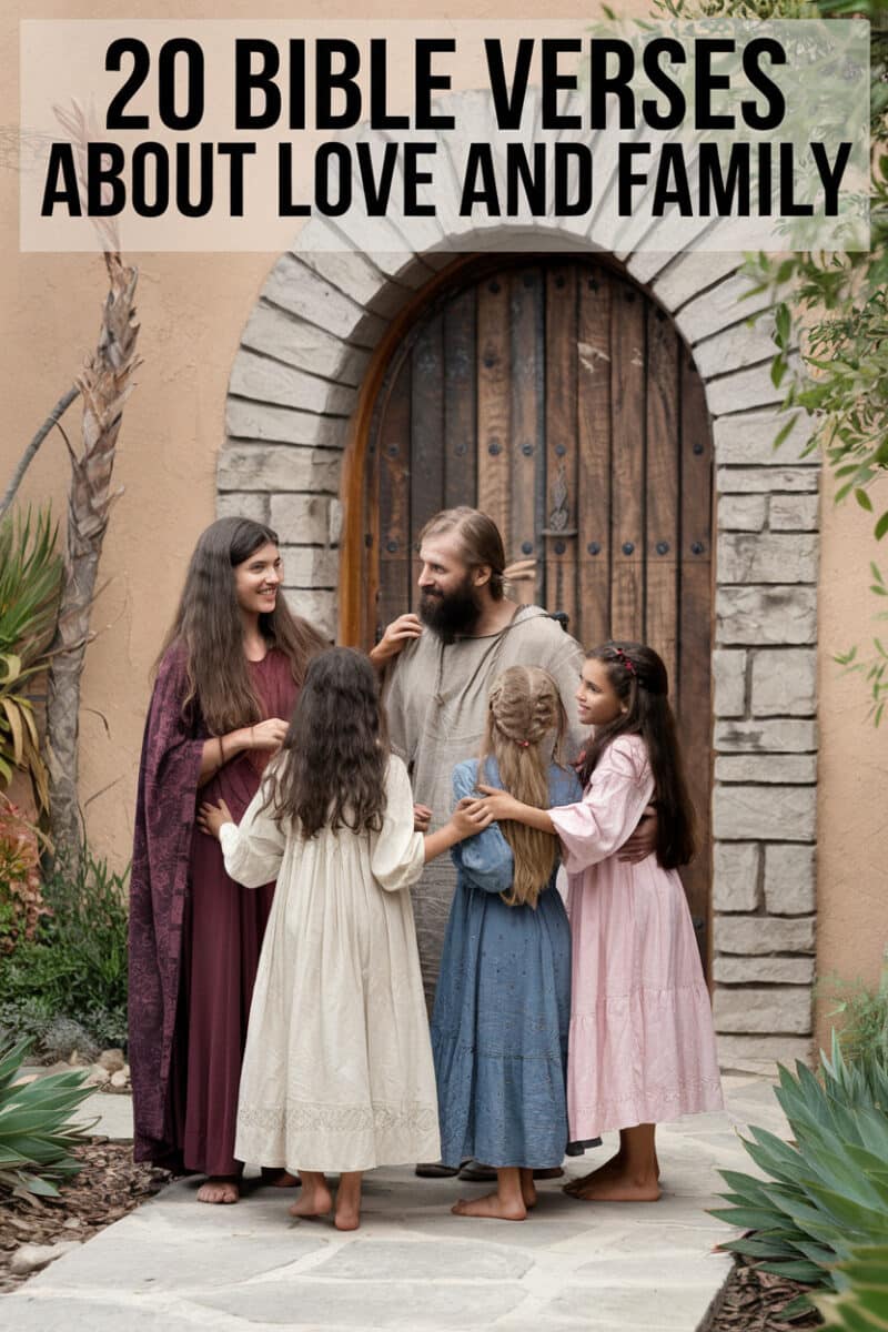 20 Bible Verses for Godly Love & Healthy Families | Unlock Scripture's ...