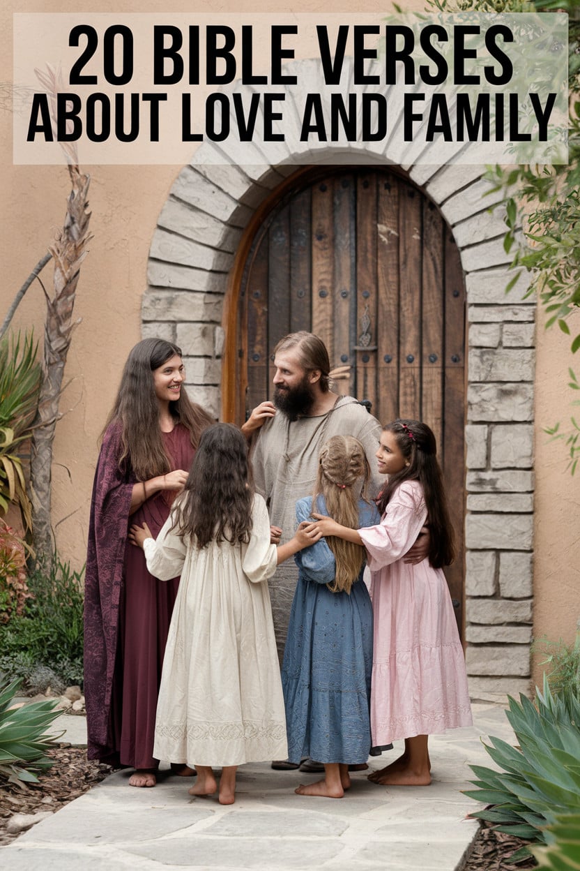 20 Bible Verses for Godly Love & Healthy Families | Unlock Scripture's ...