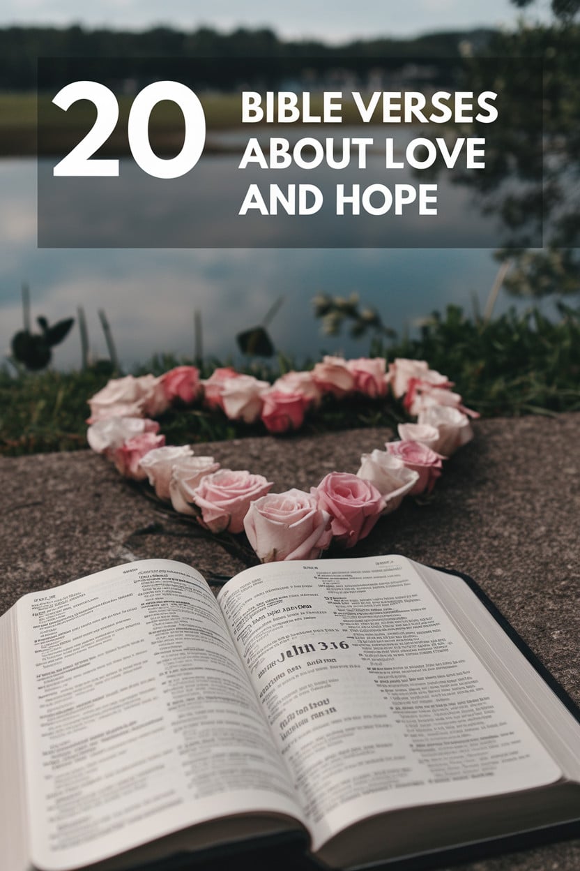 Experience Hope with 20 Bible Verses on God's Eternal Love