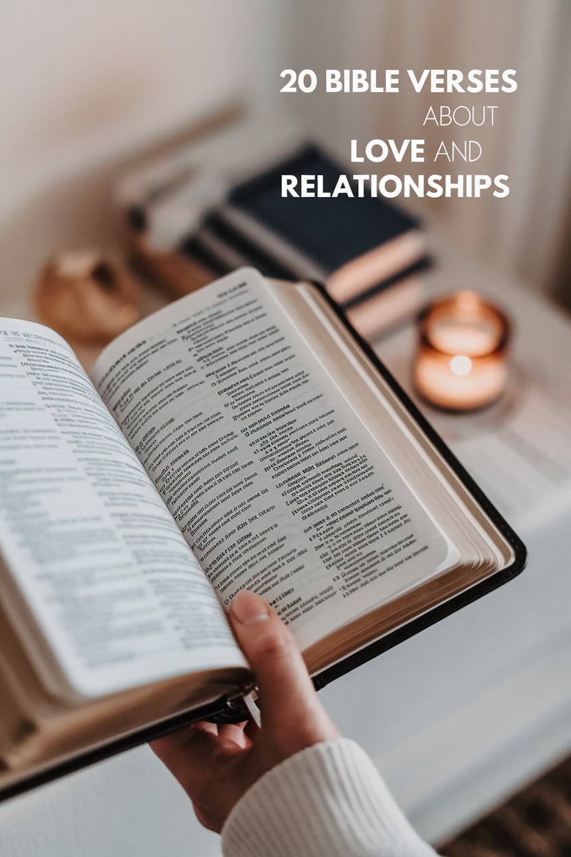 Discover God's Design: 20 Bible Verses on Love & Relationships