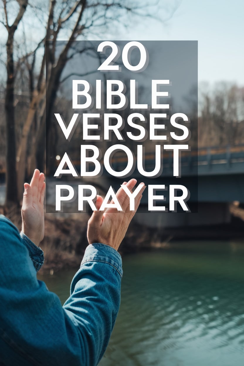 20 Bible Verses About Prayer to Strengthen Your Faith