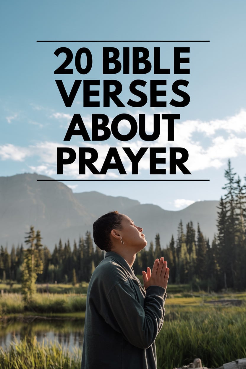 20 Bible Verses About Prayer to Strengthen Your Faith