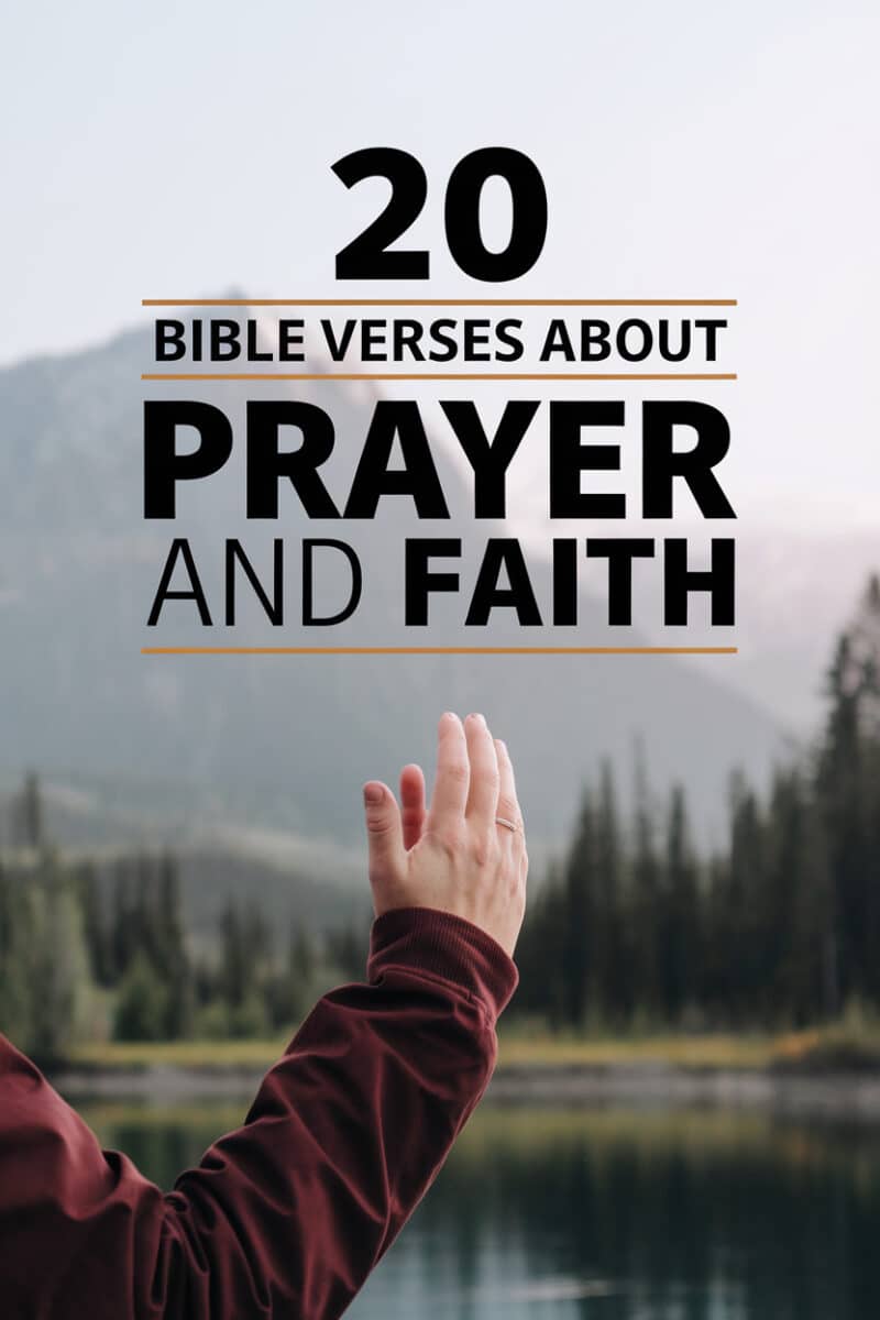 Strengthen Your Belief with 20 Bible Verses About Prayer and Faith