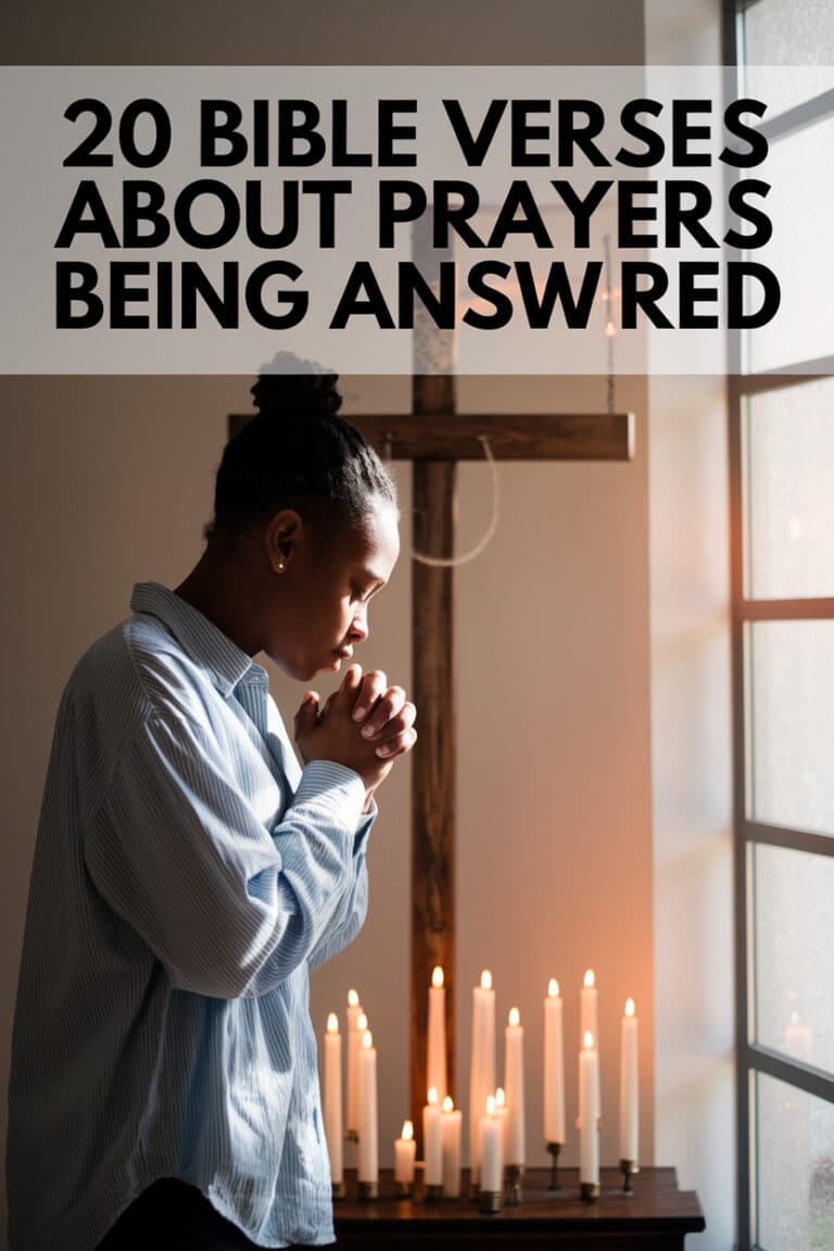 20 Encouraging Bible Verses on Answered Prayers for Strengthening Your ...