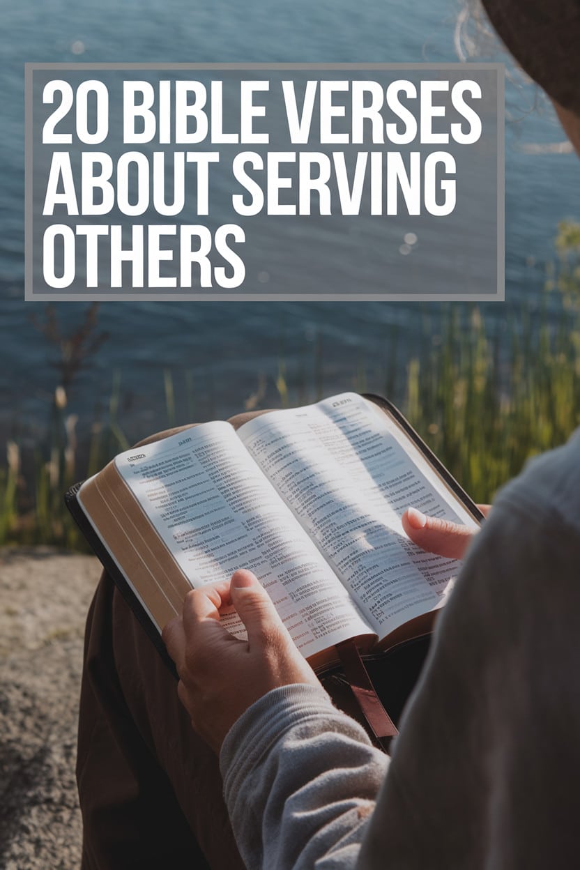 20 Inspiring Bible Verses on Serving Others with Love