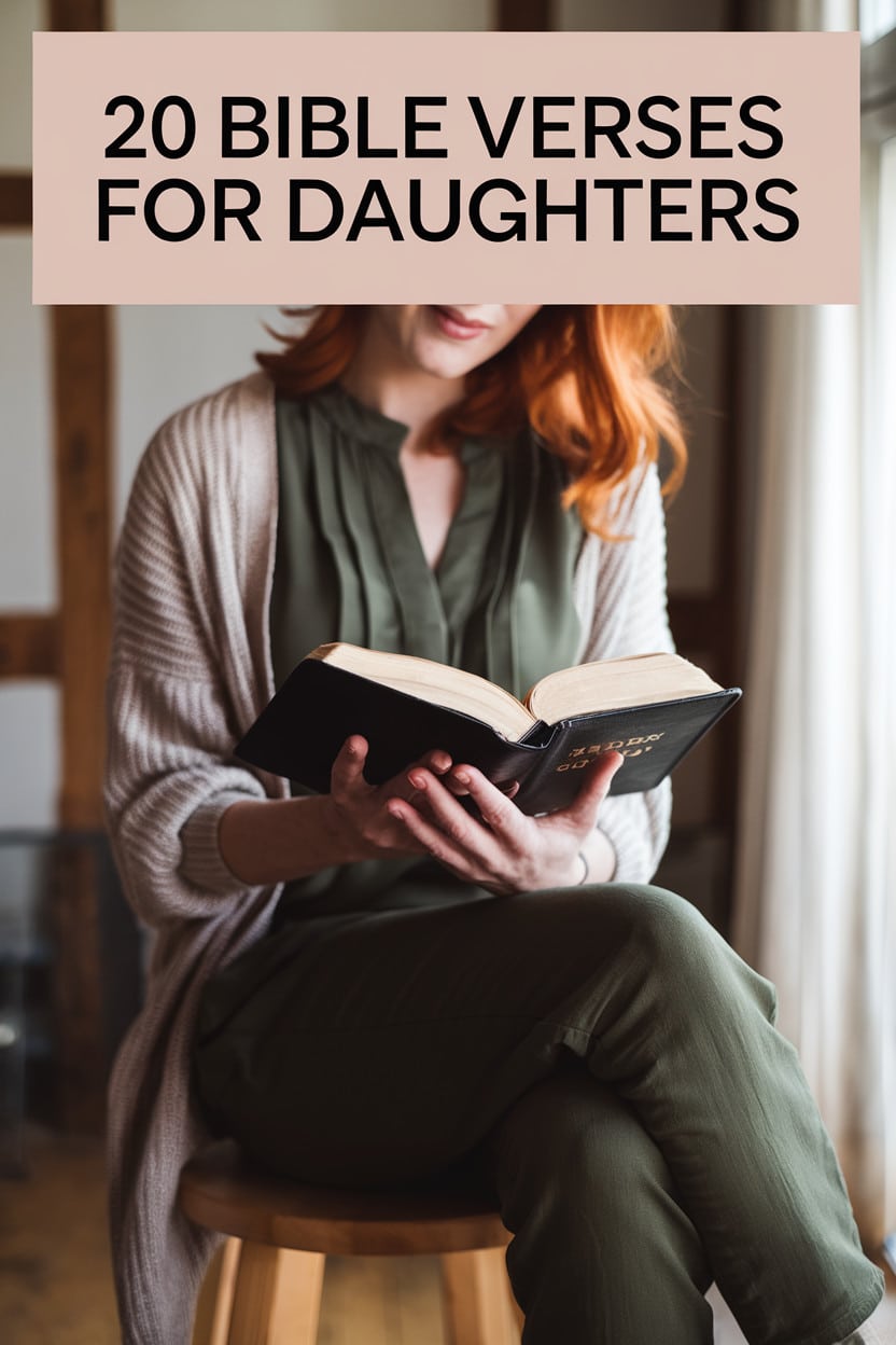 20 Uplifting Bible Verses Every Daughter Should Know
