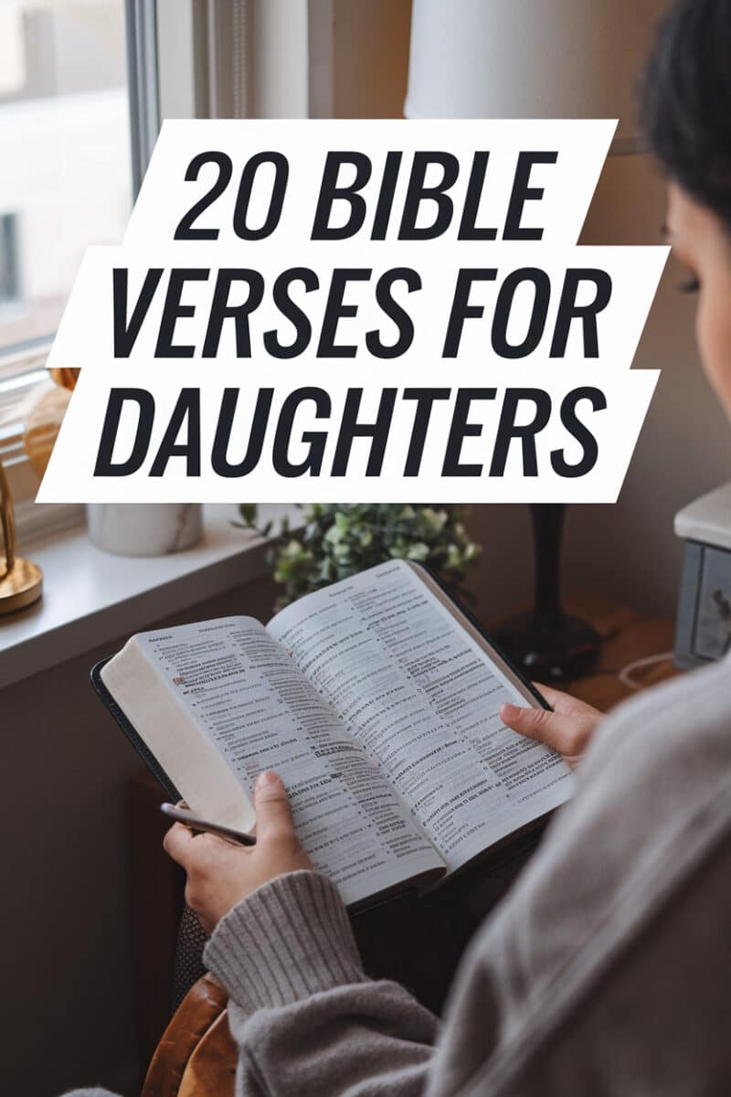 20 Uplifting Bible Verses Every Daughter Should Know