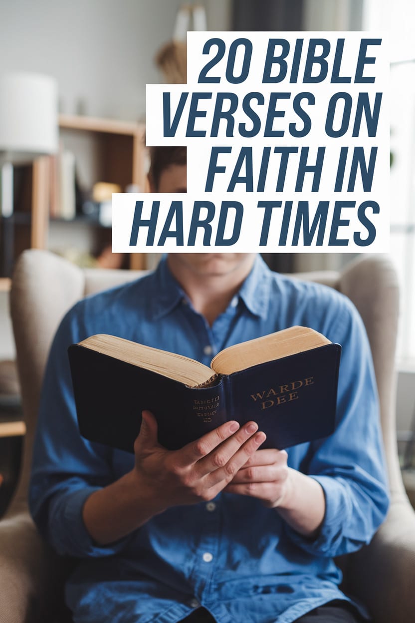 Finding Faith in Adversity: 20 Powerful Bible Verses for Hard Times