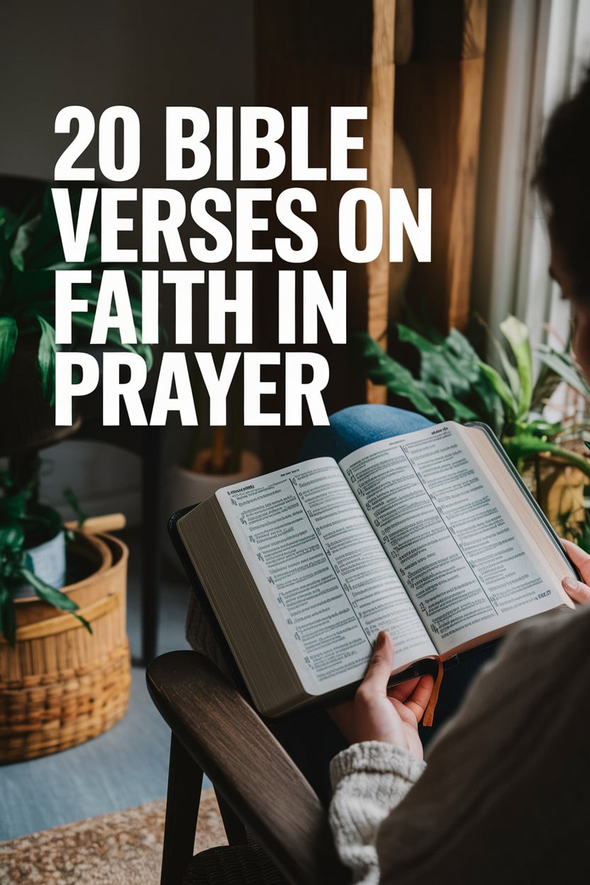 20 Inspiring Bible Verses on Faith In Prayer: Discover the ...