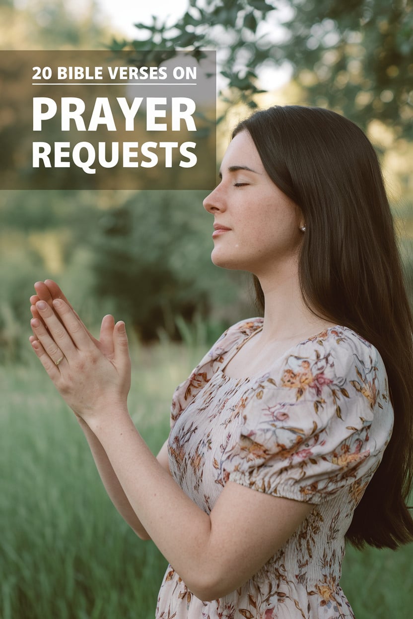 20 Encouraging Bible Verses About Prayer Requests | Bring Your Needs to God