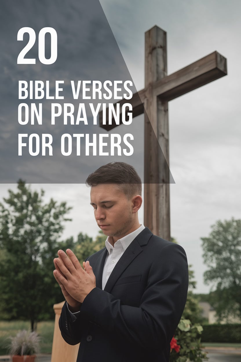 20 Powerful Bible Verses About Praying for Others