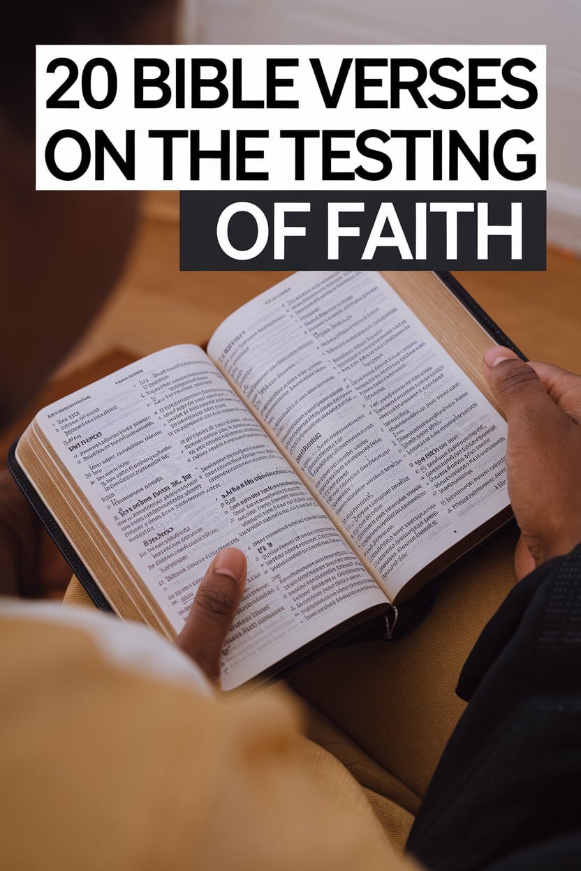 20 Encouraging Bible Verses on Testing Faith | Strengthen Your Belief Today
