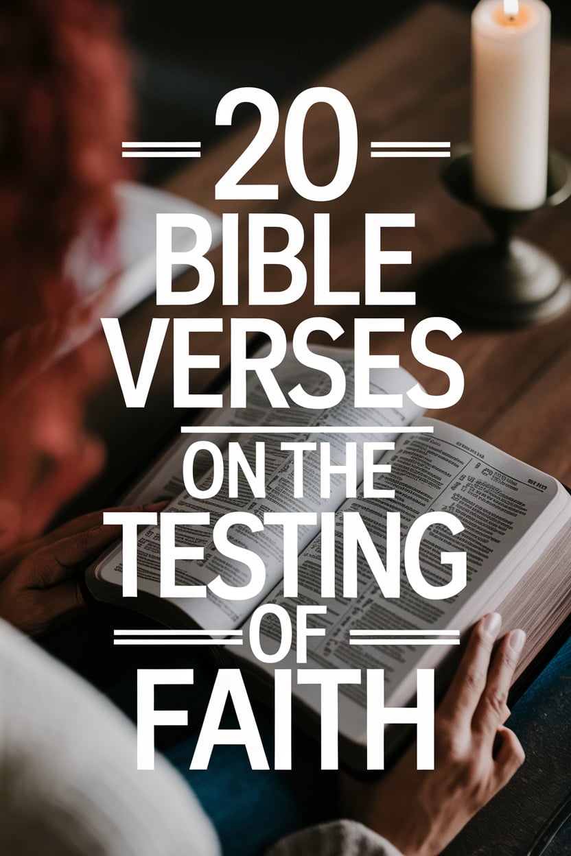 20 Encouraging Bible Verses on Testing Faith | Strengthen Your Belief Today