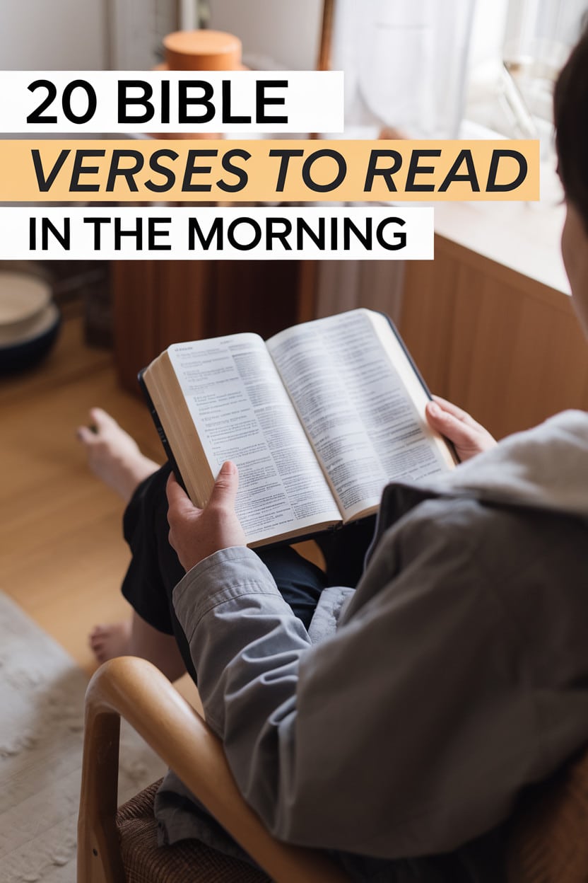 20 Uplifting Bible Verses to Start Your Morning Right