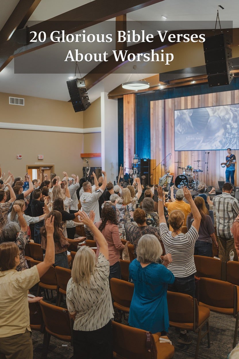 Discover the Divine Power of Worship | 20 Glorious Bible Verses