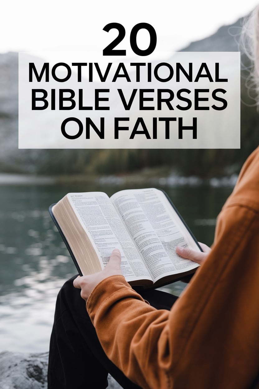 20 Motivational Bible Verses to Fuel Your Faith and Inspire You