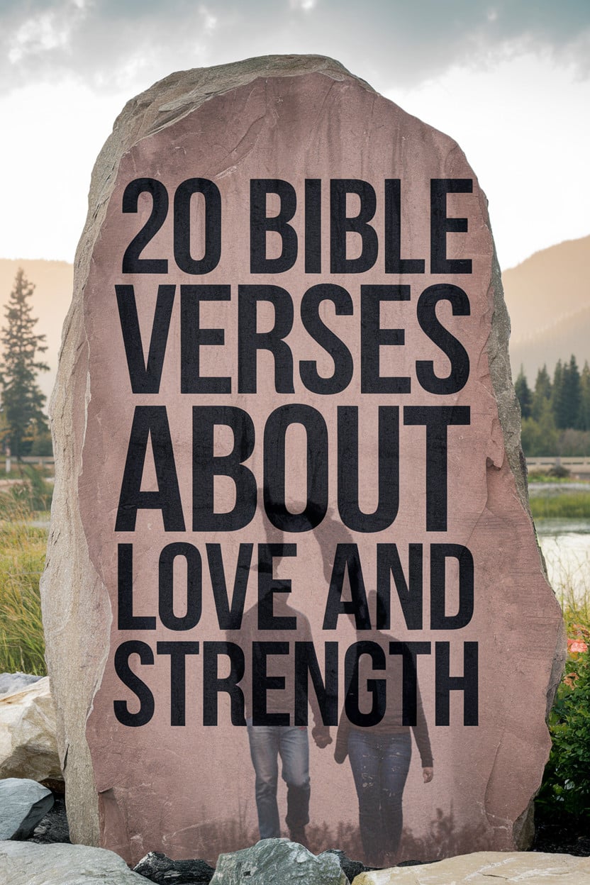 20 Bible Verses on Love and Strength for Daily Inspiration