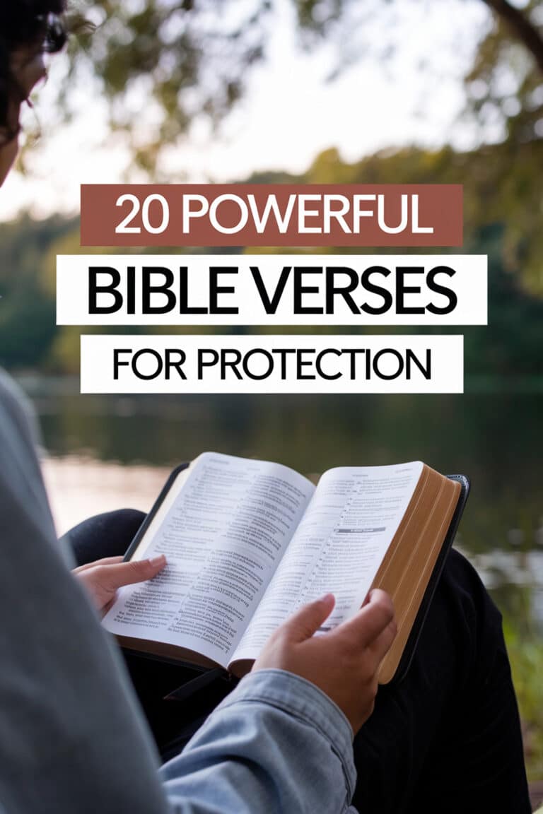 20 Bible Verses for Protection: Embrace God’s Promises