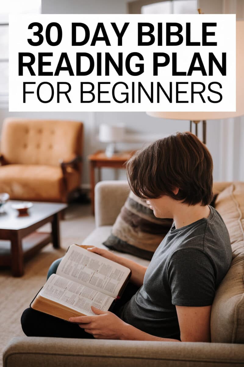 Beginner's Guide: 30 Day Bible Reading Plan for Transformation