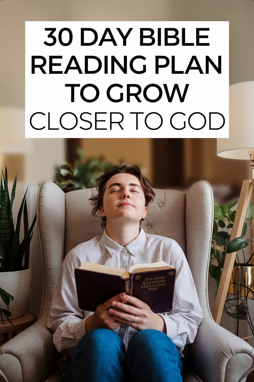 30 Day Bible Reading Plan: Deepen Your Connection with God