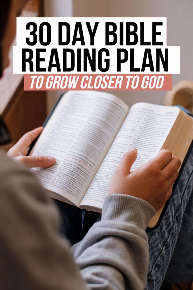 30 Day Bible Reading Plan: Deepen Your Connection with God