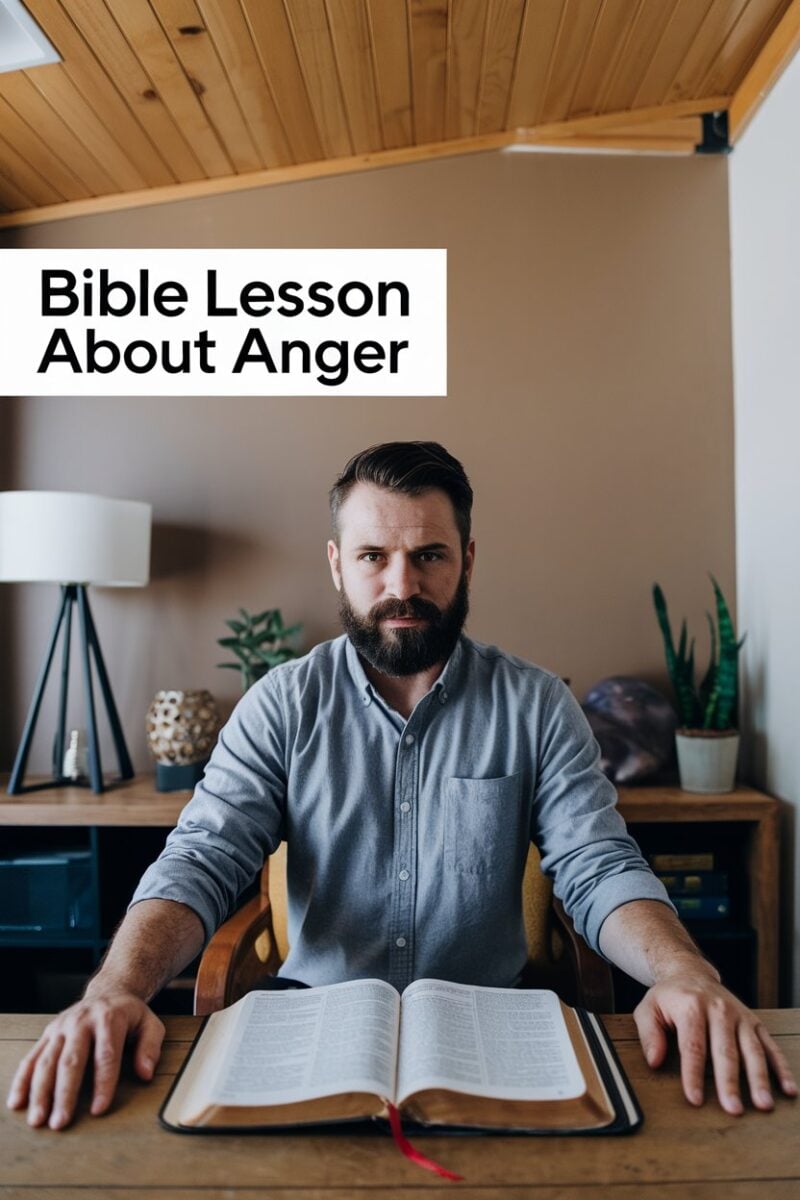 Bible Lessons on Anger: Managing Emotions Wisely